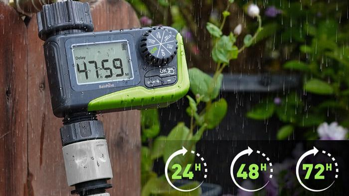 Programador de Riego Automático digital - 1 zona – RainPoint Chile